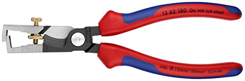 KNIPEX Tools, 13 62 180 StriX Insulation Strippers Cable Shears Cutting ...